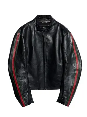 Gucci Leather Biker Jacket