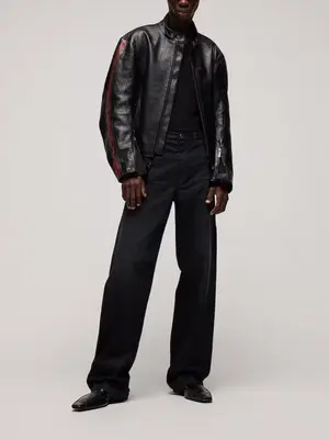 Gucci Leather Biker Jacket