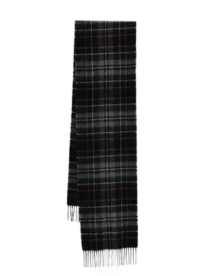 Barbour New Check Tartan Scarf - Blue