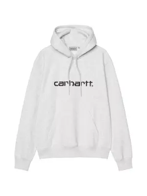 Carhartt Work In Progress Logo Cotton Hoodie