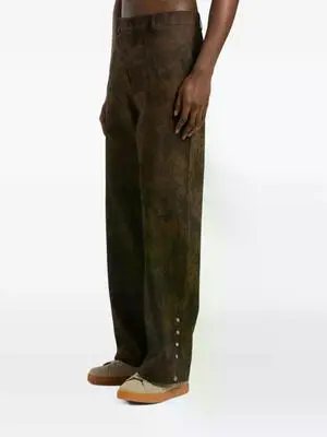 Palm Angels Starleaf All-over-print Trousers