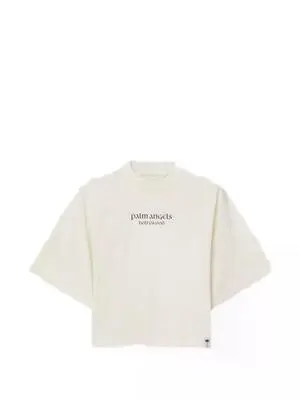 Palm Angels Logo-print Boxy T-shirt