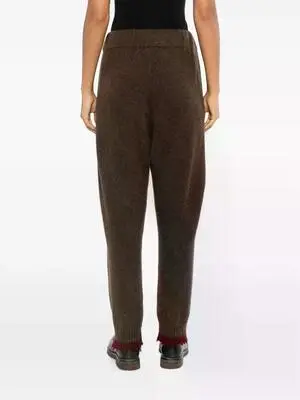 UMA WANG Drawstring Frayed-hem Trousers