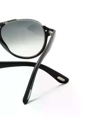 TOM FORD Dimitry Pilot-frame Sunglasses