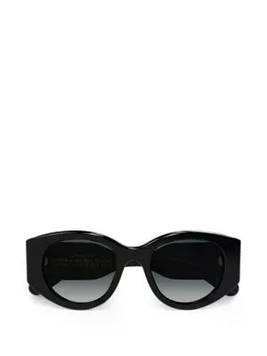 Chloé Geometric-frame Sunglasses - Black
