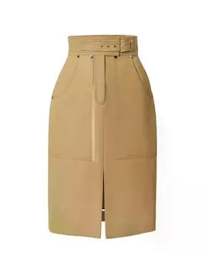 Carolina Herrera Slit Skirts
