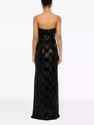 Jenny Packham Sequin-embellished Evening Gown