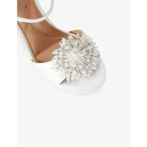 Carvela Lucia Platform-heel Satin Sandals