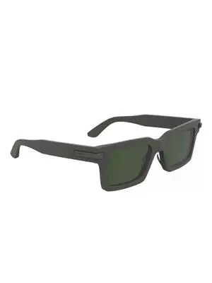 Calvin Klein Square-frame Tinted-lenses Sunglasses - Grey