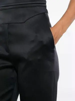 Elie Saab Satin-finish Sleeveless Jumpsuit