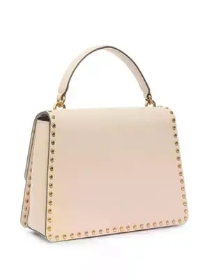 Pinko Love Birds Stud-embellished Tote Bag