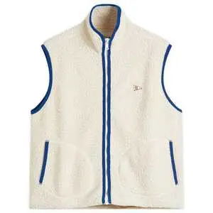 DRAKE'S Boucle Wool Fleece Vest