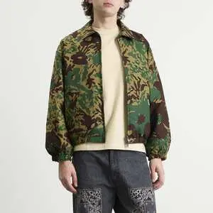 NOMARHYTHM TEXTILE Camo Flower Reversible Down Puffer Jacket