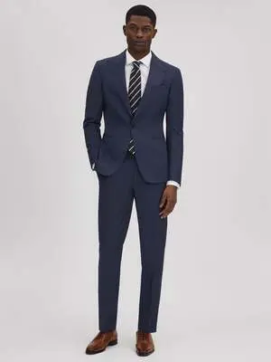 REISS Wool Single Breasted Regular Fit Blazer