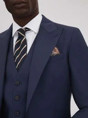 REISS Wool Single Breasted Regular Fit Blazer