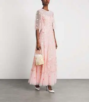 NEEDLE & THREAD Rococo Ribbon Gown