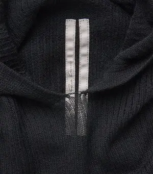 Rick Owens Cashmere Tower Hoodie