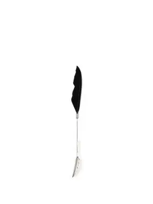 ANN DEMEULEMEESTER Mies Feather Earrings