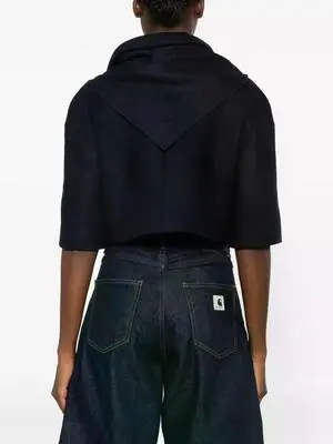 Maje Cropped Short-sleeve Blazer