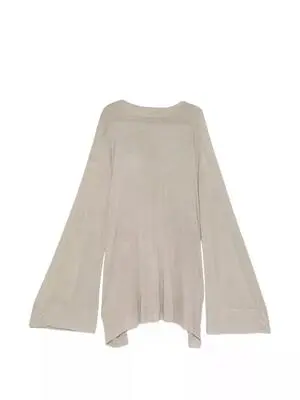 JULIUS Panelled Long-sleeve T-shirt - Neutrals
