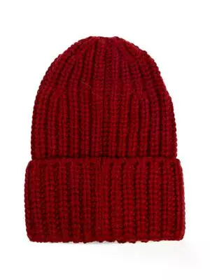 Dsquared2 Wool Beanie With Patch - Red