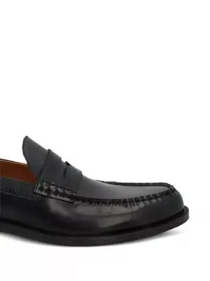 Hugo Leather Penny Loafers