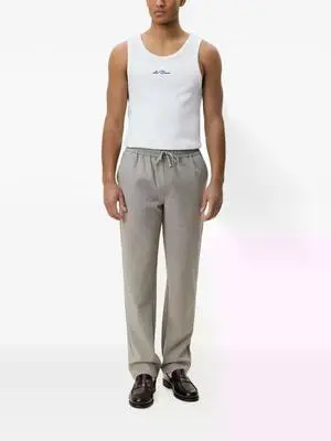 LES DEUX Melange Drawstring Trousers