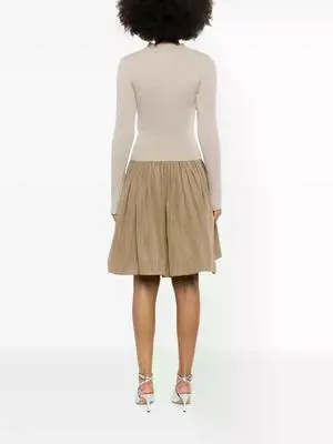 KIMHEKIM Ribbed-knit Flared Dress