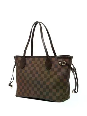 LOUIS VUITTON Damier Ebene Neverfull Pm Tote Bag