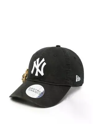 ANOTHER CHANCE Embellished Logo-embroidered Baseball Cap - Black