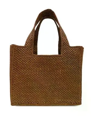 Loewe 2023-2026 Small Raffia Font Tote Satchel