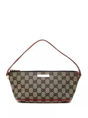 Gucci 2000-2015 Gg Canvas Boat Shoulder Bag - Neutrals