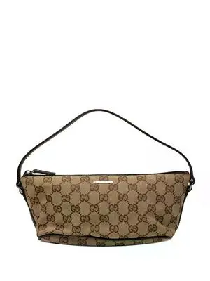 Gucci 2000-2015 Gg Canvas Boat Shoulder Bag - Neutrals