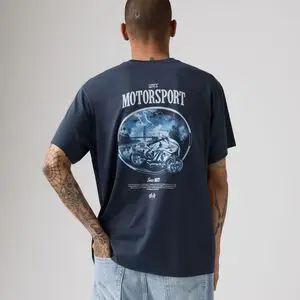 LEVI'S Relaxed Fit Graphic Tee - Blue