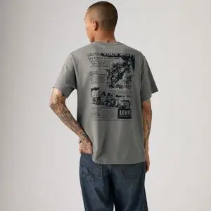 LEVI'S Relaxed Fit Graphic Tee - Blue