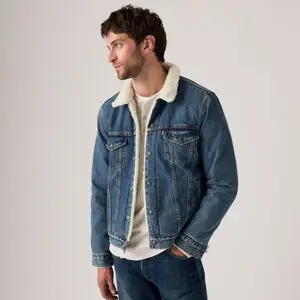 LEVI'S Type Iii Sherpa Trucker Jacket - Blue