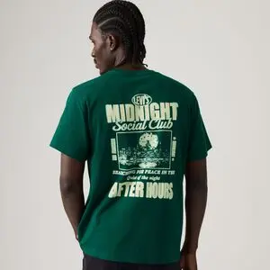 LEVI'S Relaxed Fit Graphic Tee - Green