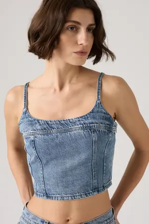 LEVI'S Jadine Denim Cami Tank
