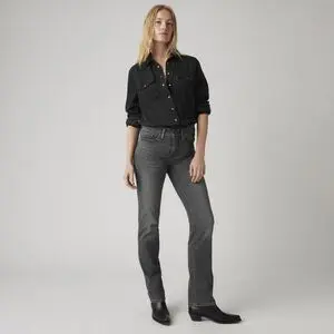 LEVI'S 314 Shaping Straight Jeans - Black