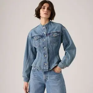 LEVI'S Sculpted Trucker Jacket - Blue