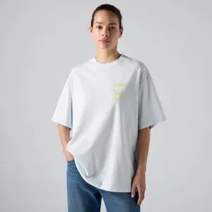 LEVI'S Oversized Graphic T-shirt - Blue