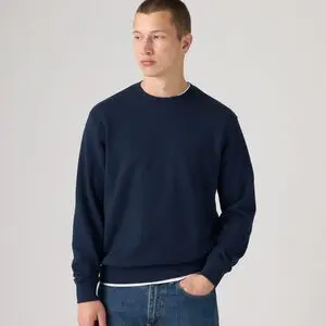 LEVI'S Original Housemark Crewneck Sweatshirt - Blue