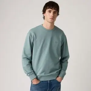 LEVI'S Original Housemark Crewneck Sweatshirt - Green