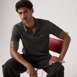 LEVI'S Housemark Polo - Black