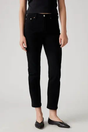 LEVI'S Cropped Denim Jeans