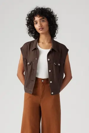 LEVI'S Shrunken '90s Linen Vest