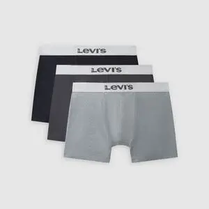 LEVI'S Mel Boxer Brief 3 Pack - Grey