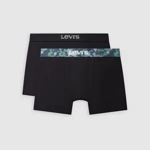 LEVI'S Motion Camo Boxer Brief 2 Pack Black