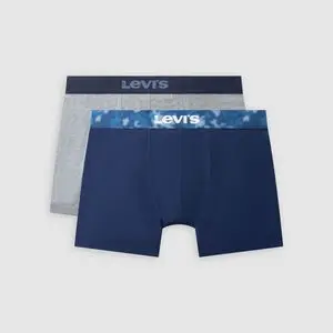LEVI'S Motion Camo Boxer Brief 2 Pack - Blue