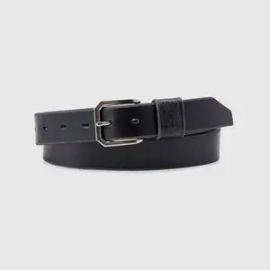 LEVI'S Pride Wide Loop Two Horse Belt - Black